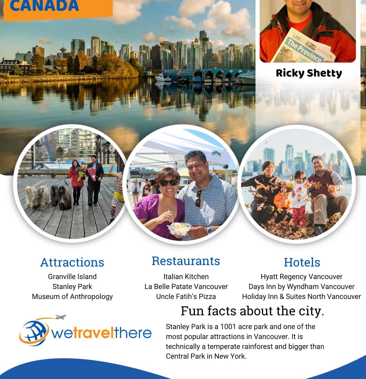 Best Things to Do in Vancouver, Canada with Ricky Shetty - We Travel There