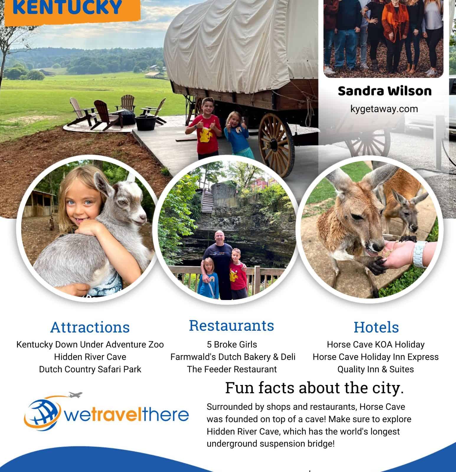 Hidden River Cave, Kentucky Down Under & Farmwald's Bakery in Horse ...