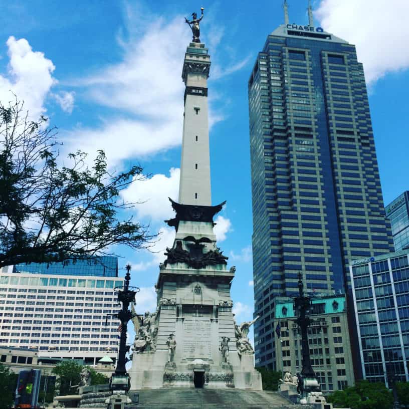 Hoosiers, Indy 500, and Soldiers & Sailors Monument in Indianapolis ...