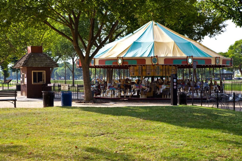 National Mall Carousel, 400 Year Old Bonsai & Barbie Pond in Washington ...