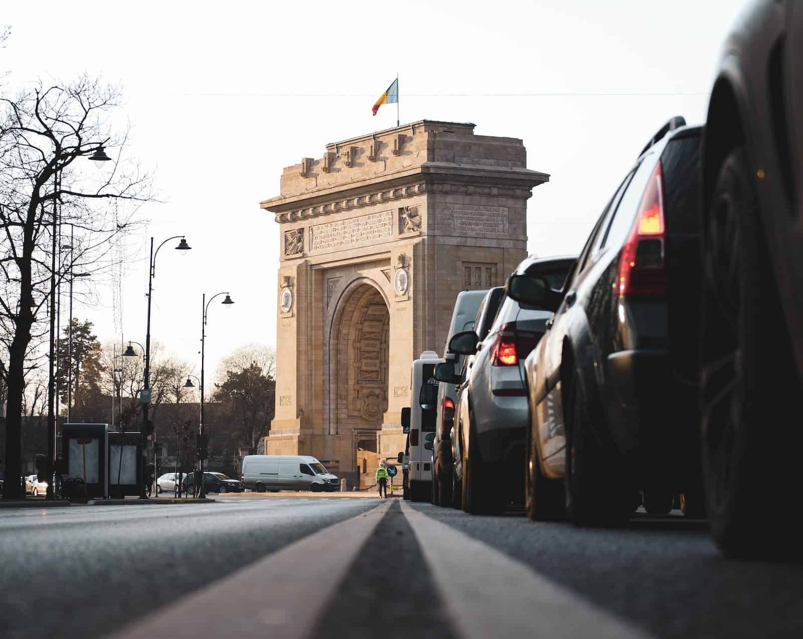 Palace of Parliament, Unirii Square & Obor Market in Bucharest, Romania ...