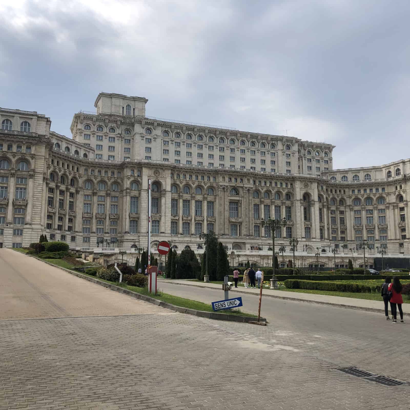 Palace of Parliament, Unirii Square & Obor Market in Bucharest, Romania ...
